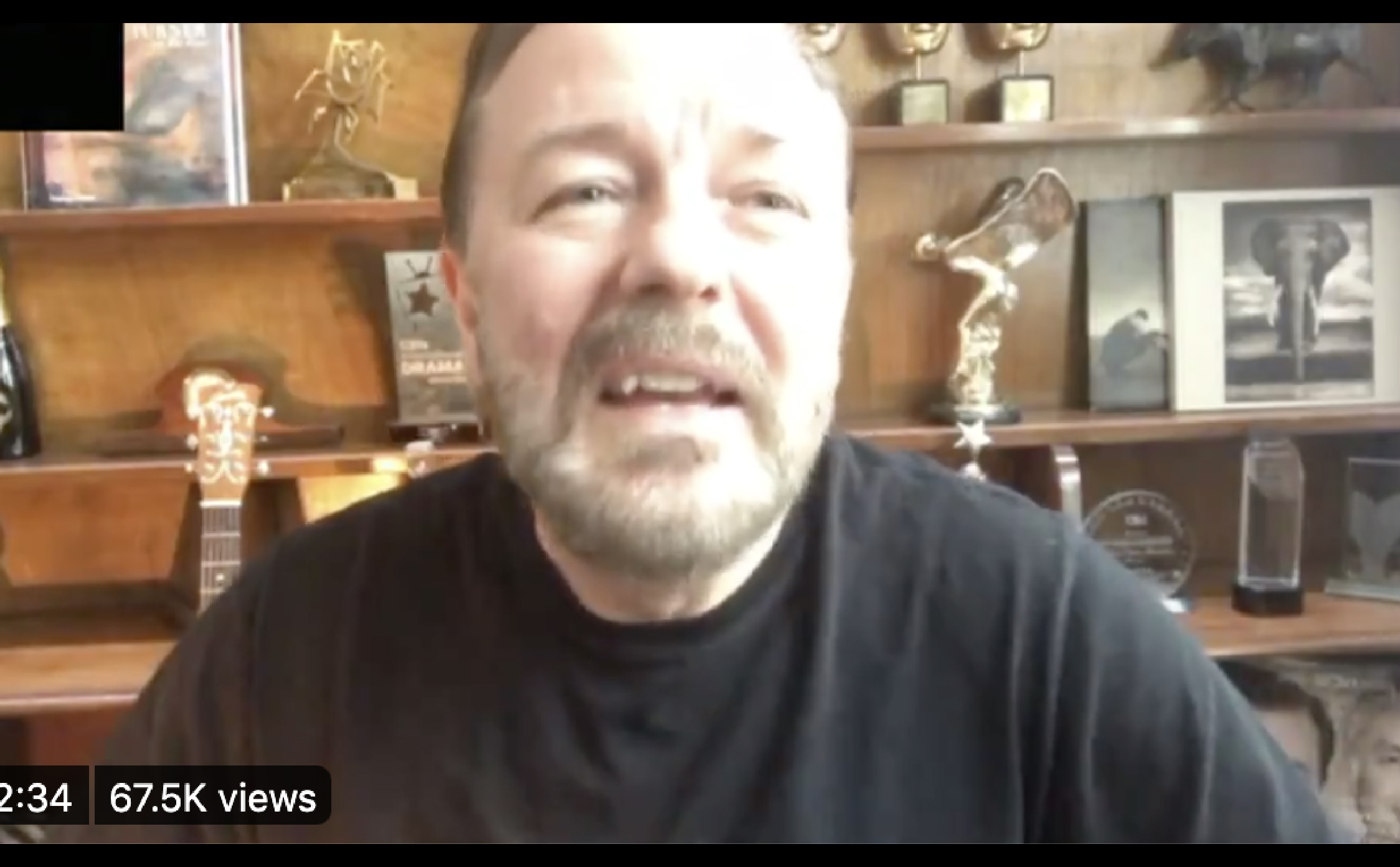 [VIDEO] Ricky Gervais Isn’t Done Roasting Celebs in Quarantine…Delivers ...