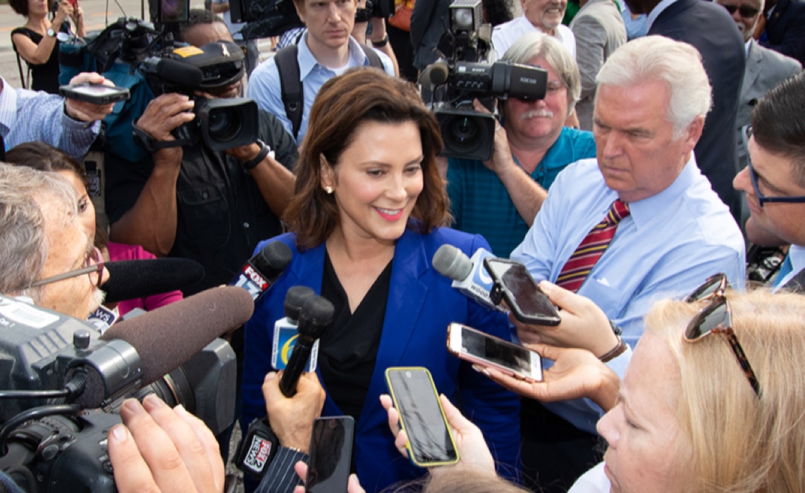 Potential Biden running mate, Michigan Gov. Whitmer says her husband ...