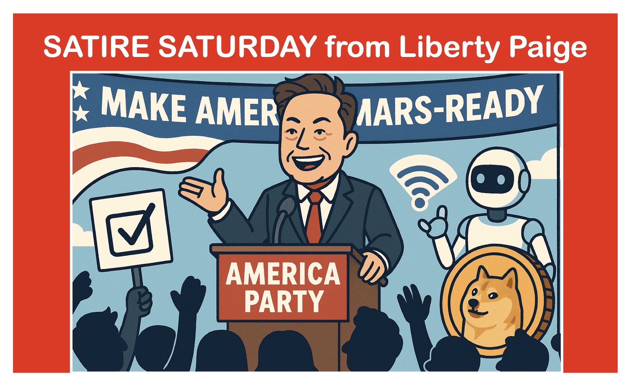 Elon Musk Launches “America Party,” Promises Free Wi-Fi and Crypto ...