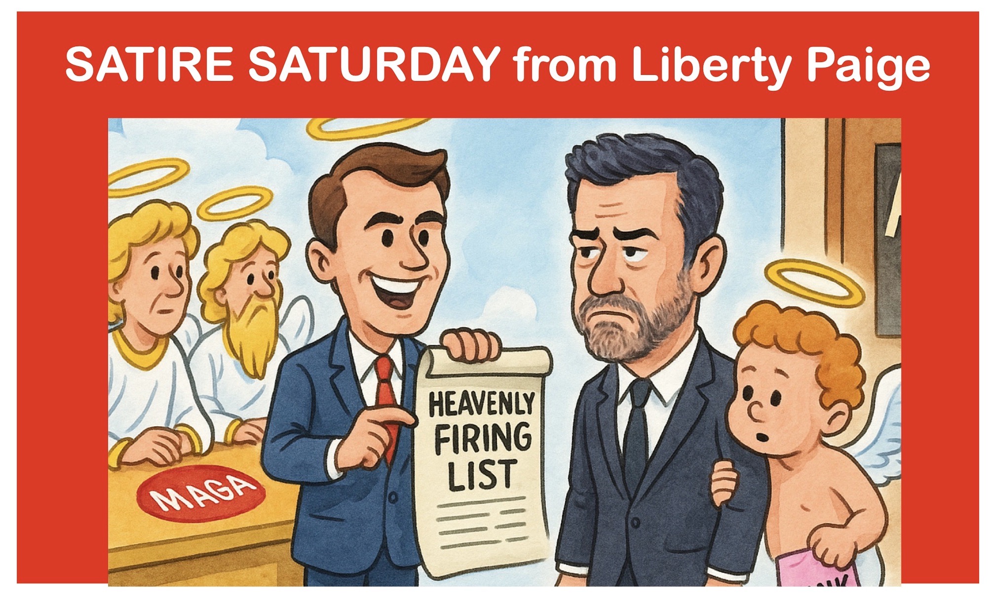 Fired by Divine Order: Charlie Kirk’s Heavenly Purge List Starts with ...
